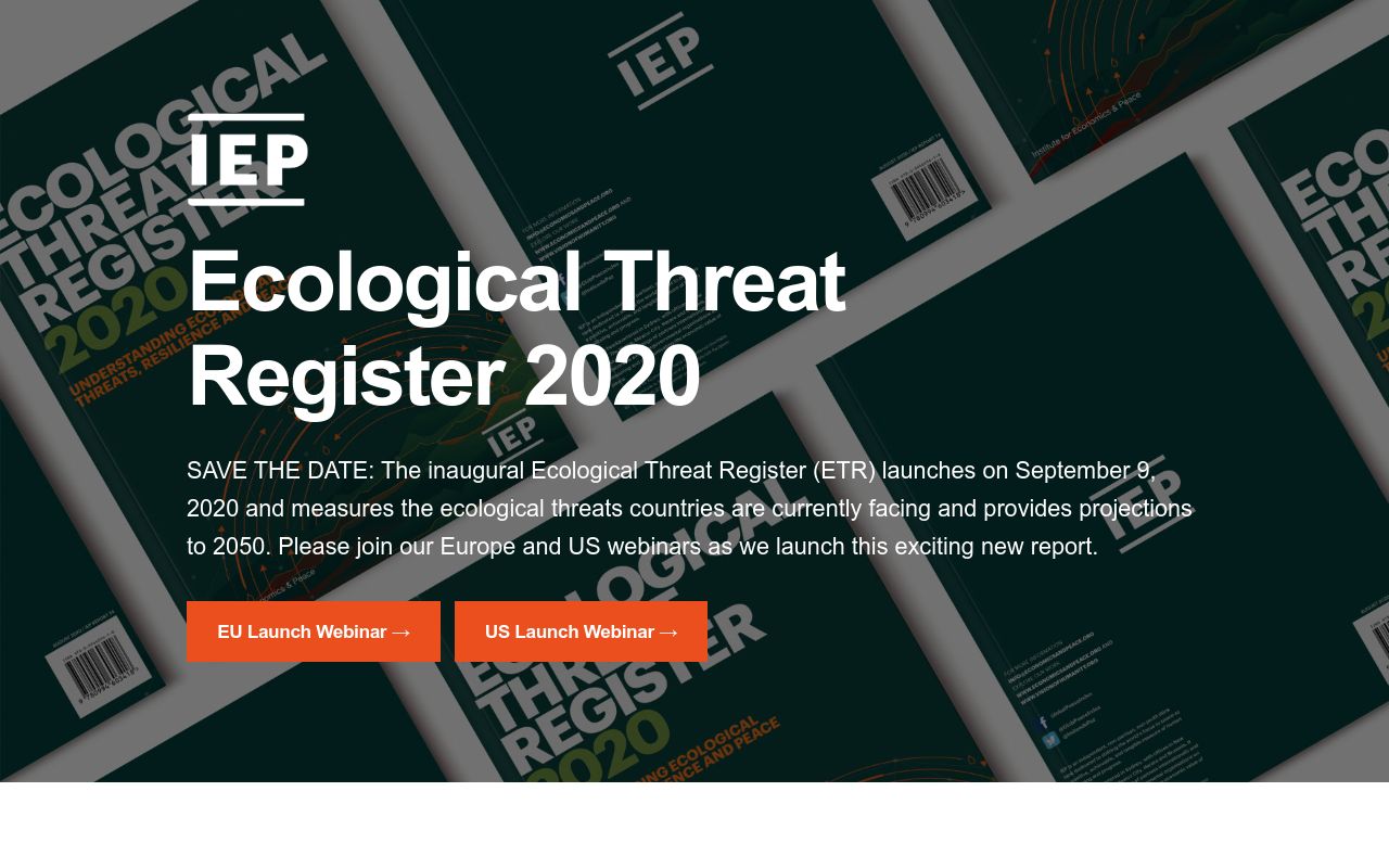 Ecological Threat Register ecological-threat-register